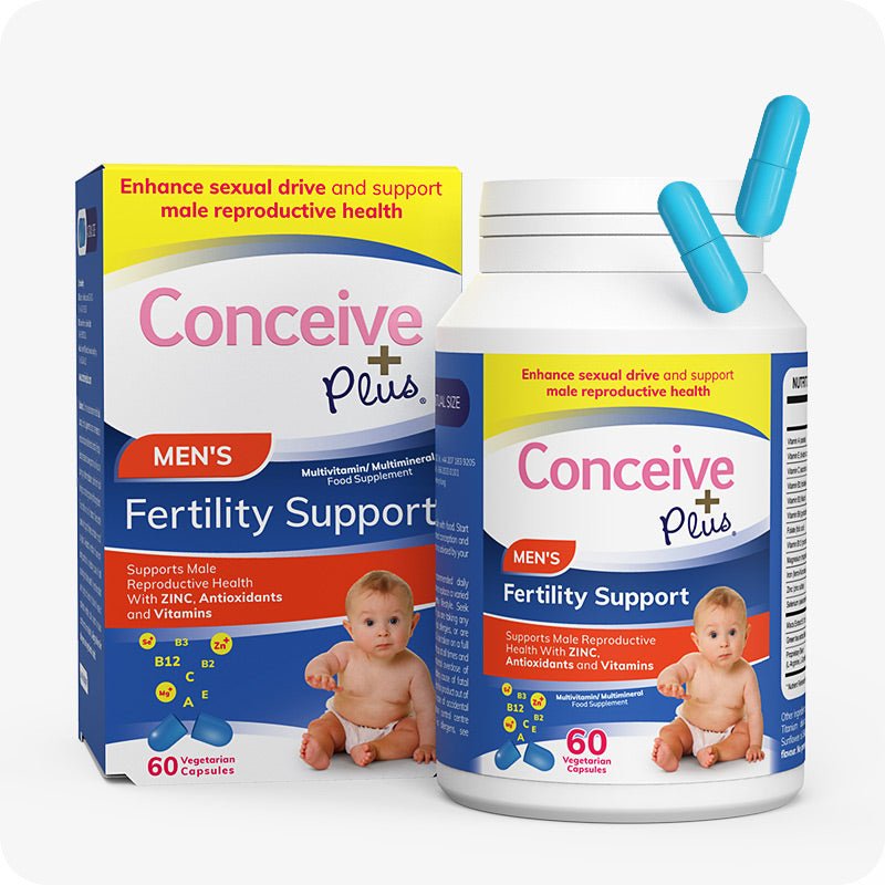 Men's Fertility Support 60 Caps – Conceive Plus® Europe